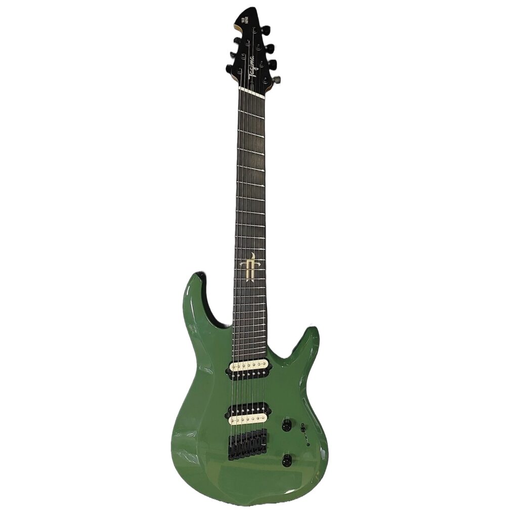 Guitarra Tagima True Range 7 GR | Multiscale | Inox | Green