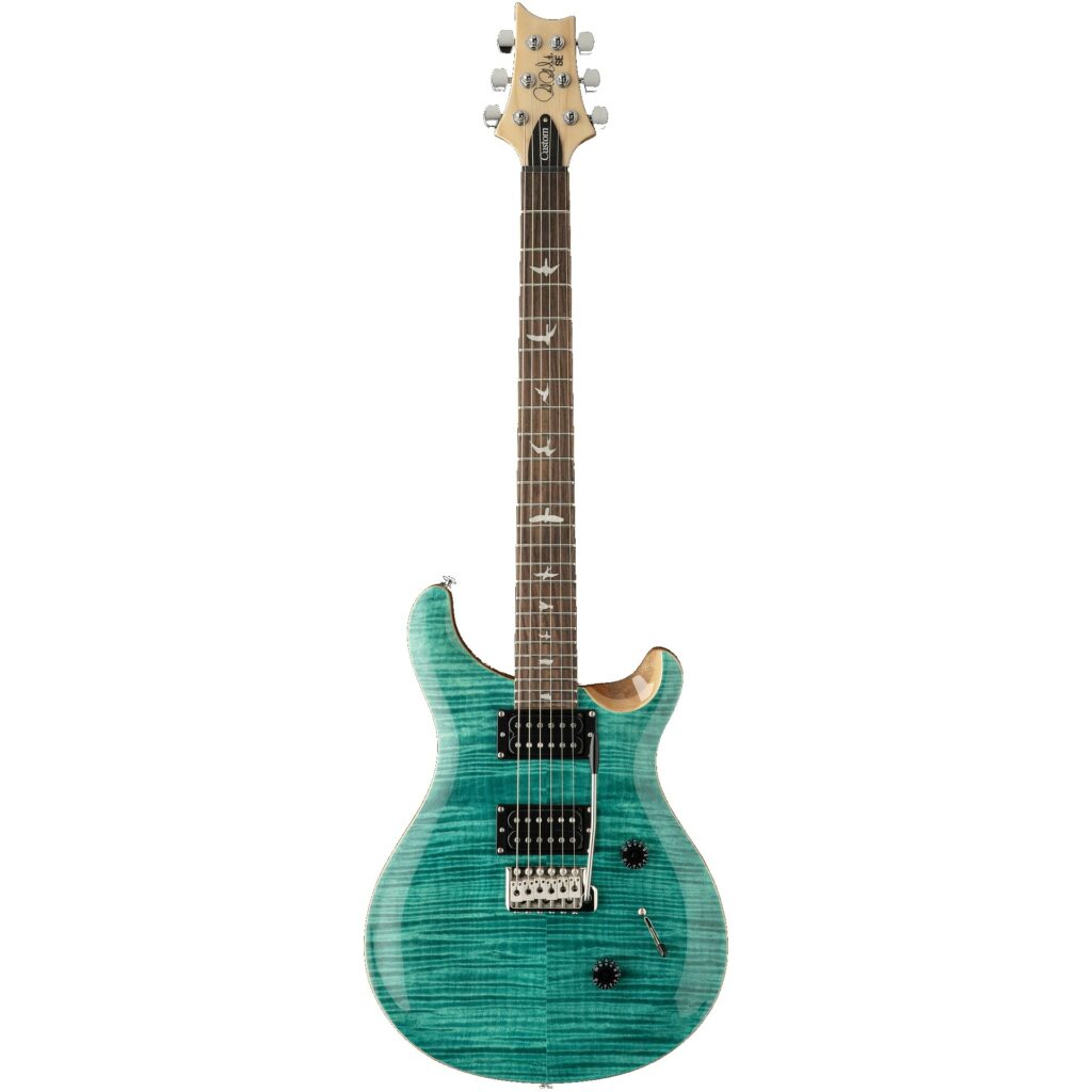 Guitarra PRS SE Custom 24 Turquoise | Double Cut